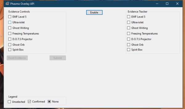 Phasmo Stream Overlay – Michael Burgess